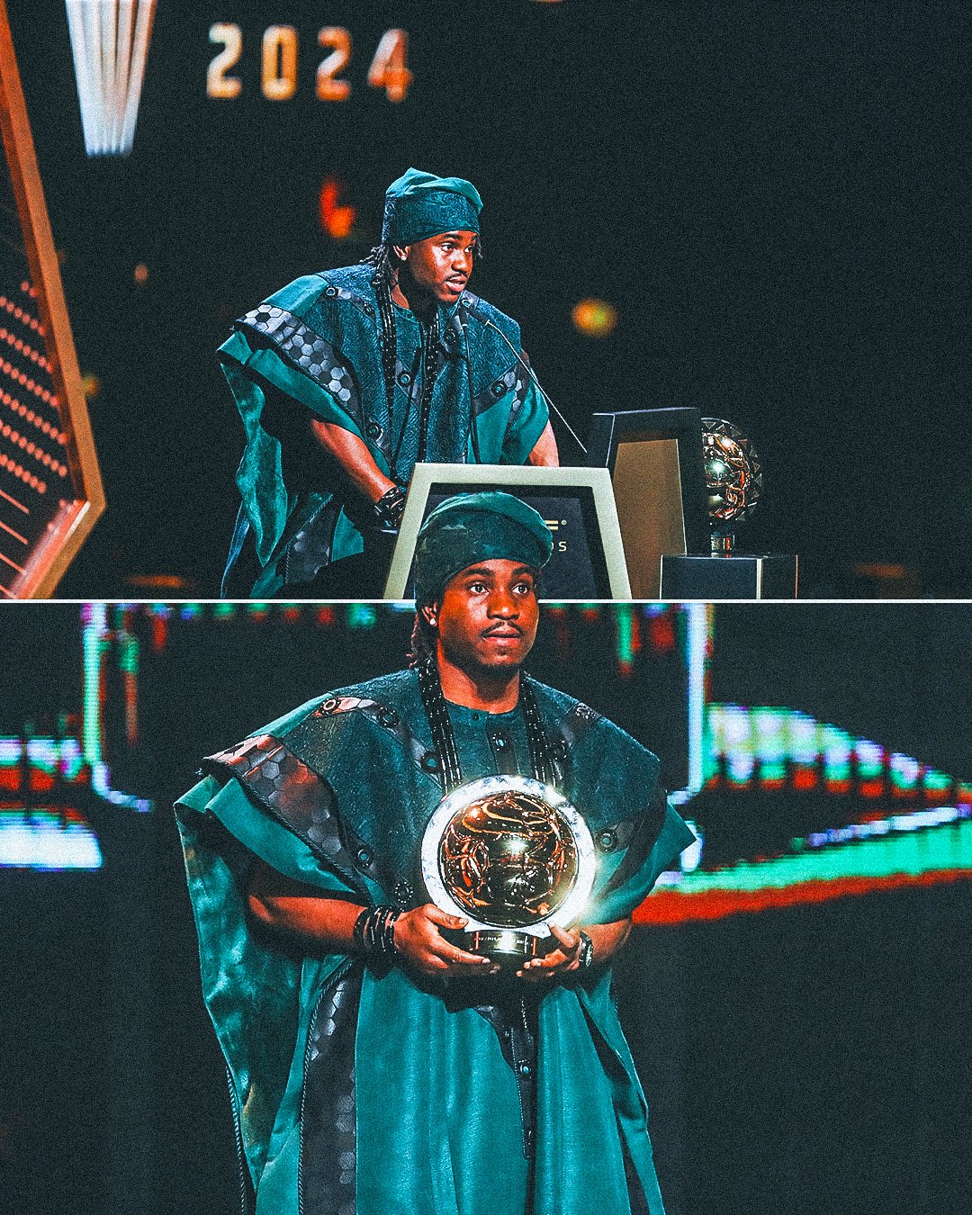 Ademola Lookman, sacré Ballon d’Or Africain 2024 : L’ascension fulgurante d’une étoile nigériane ...